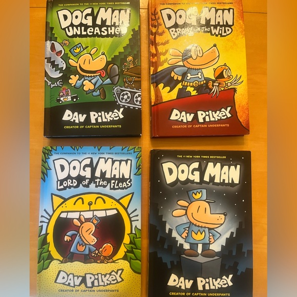 Scholastic | Other | Dog Man Dav Pilkey Dogman Graphic Books Bundle Of ...